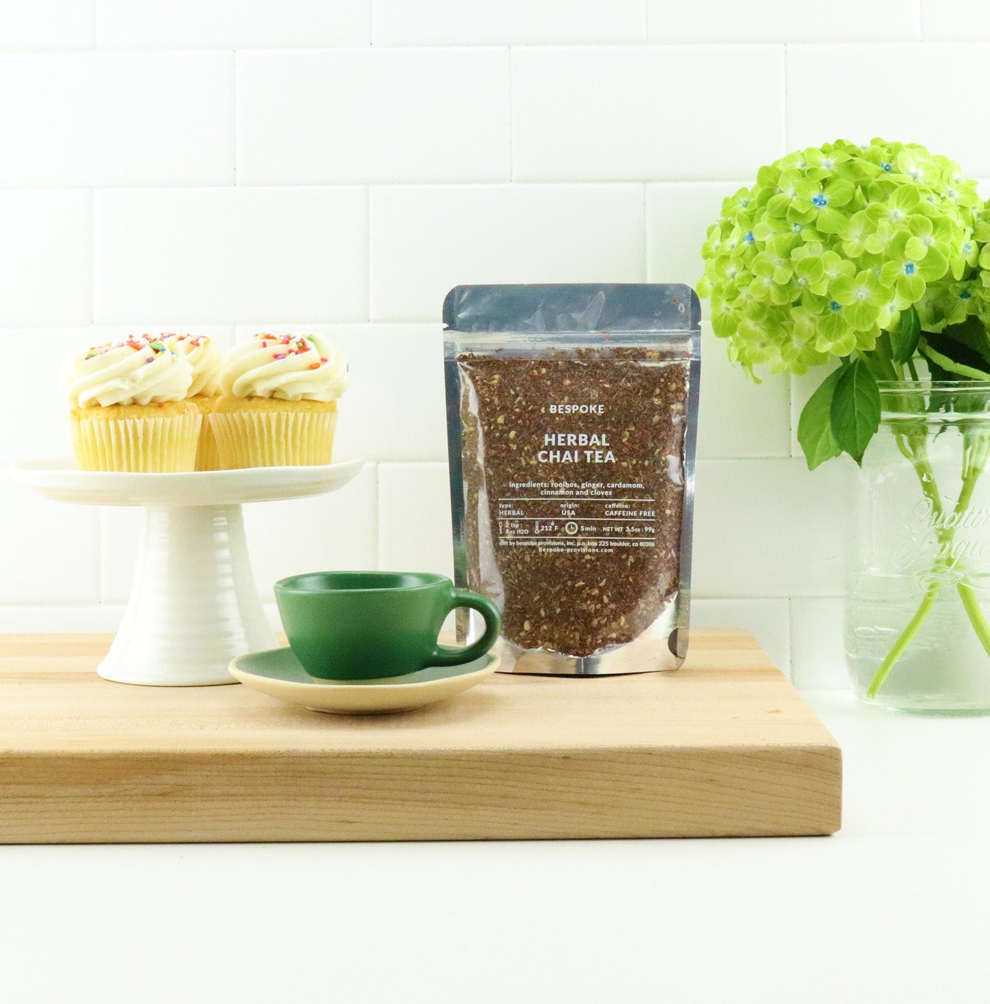 Herbal Chai Tea - BESPOKE PROVISIONS - 3.5 oz Loose Leaf