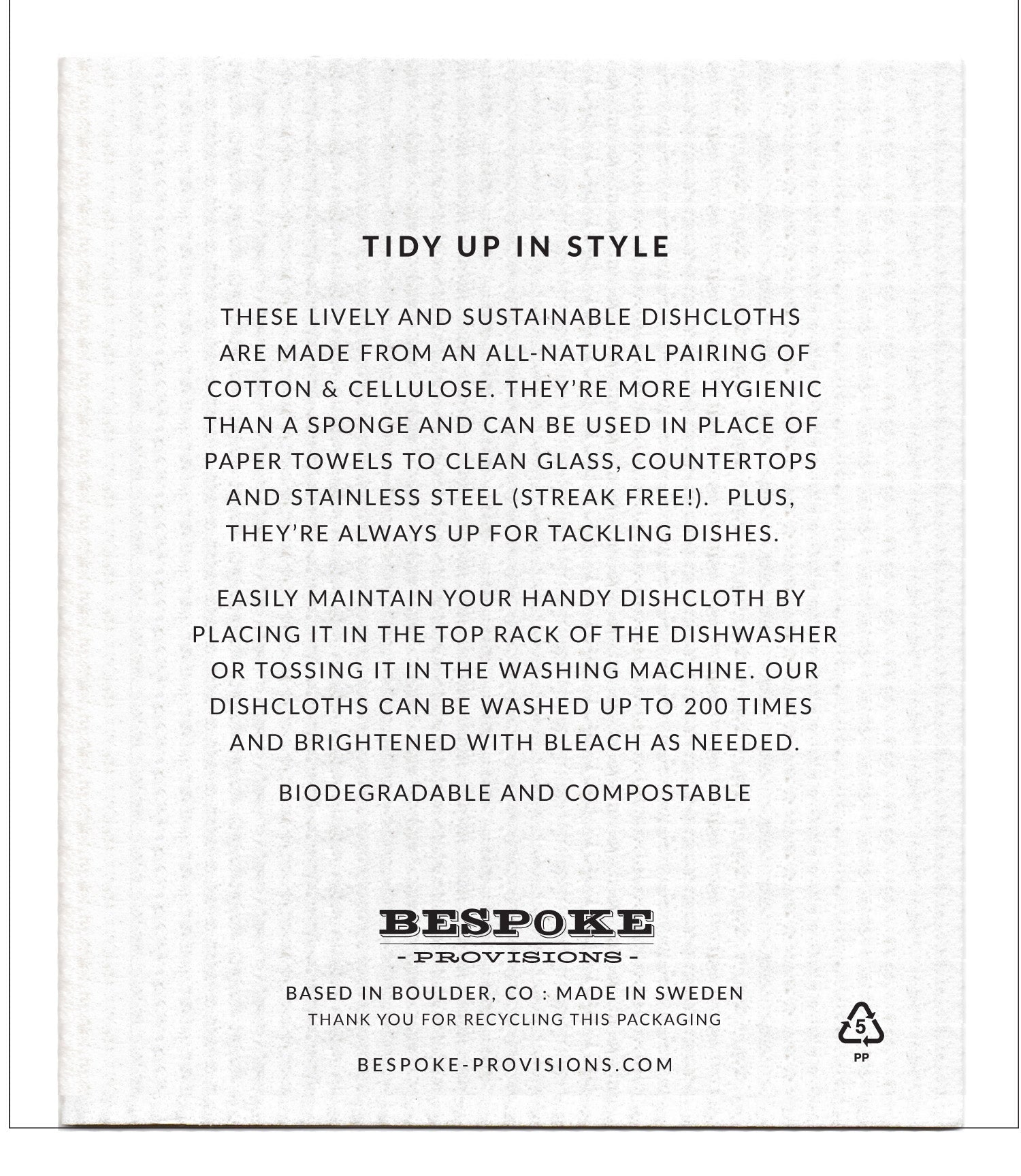 Peach Flower Swedish Dishcloth - Super Cute, Eco Friendly and Reusable ...