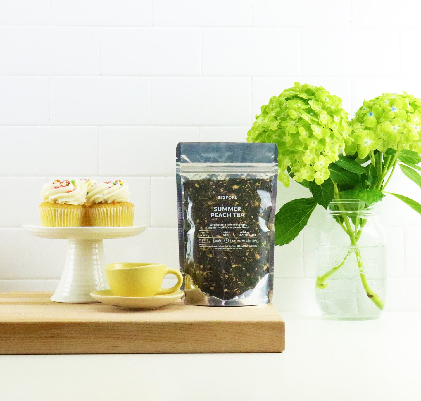 Summer Peach Black Tea - 3.5oz Loose Leaf – Bespoke Provisions