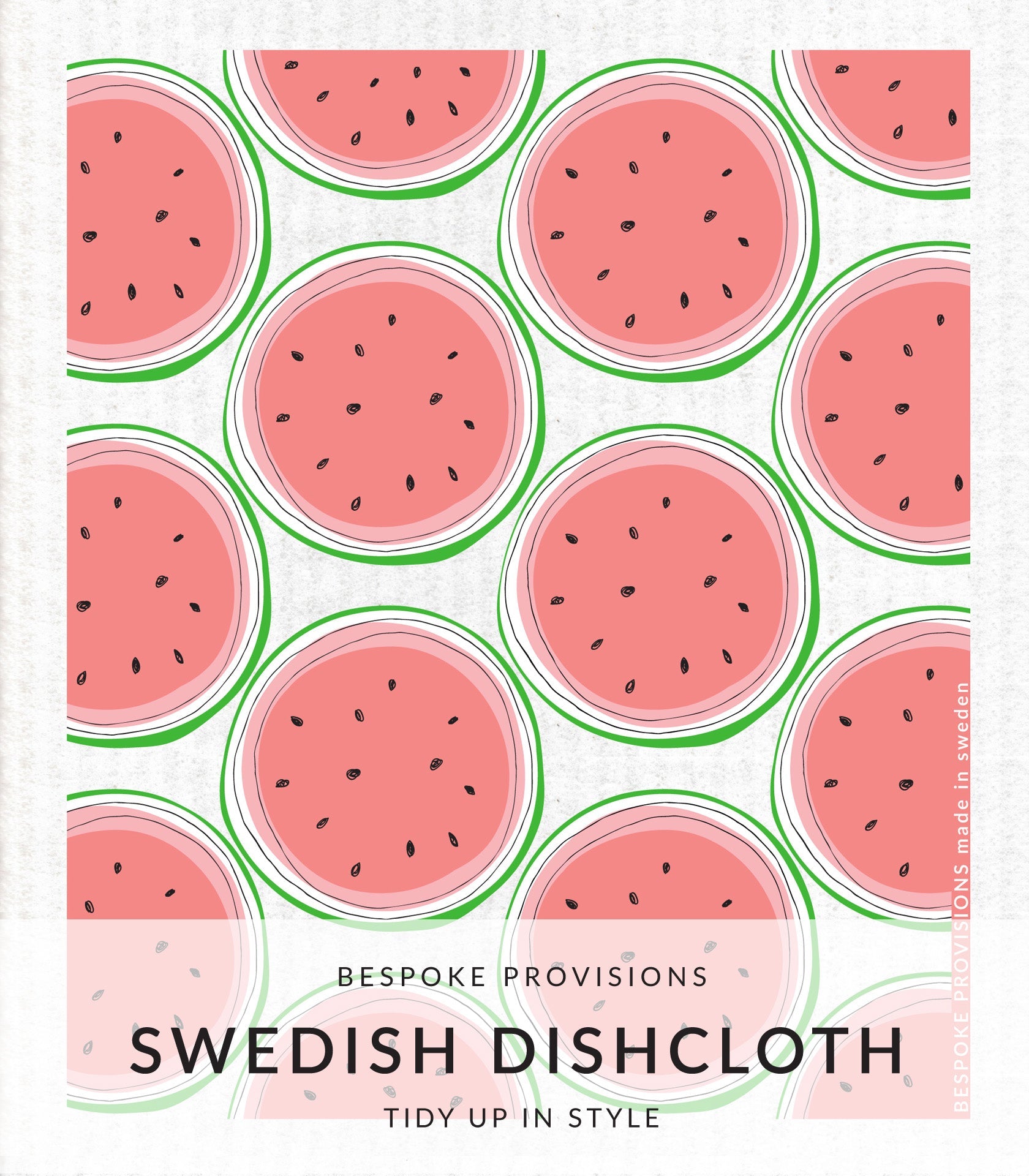 Watermelon Swedish Dishcloth - Super Cute, Eco Friendly and Reusable ...